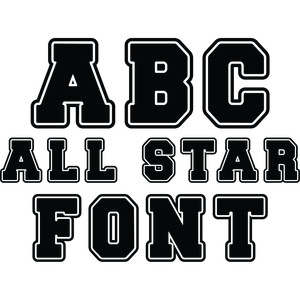 converse logo font