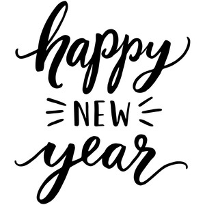 Silhouette Design Store - View Design #230168: happy new year