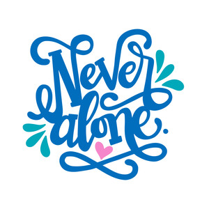 Silhouette Design Store - View Design #212710: never alone