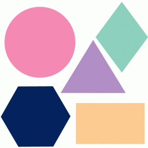 Silhouette Design Store - View Design #83450: geometric shapes bundle