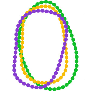 Silhouette Design Store - View Design #248080: mardi gras beads