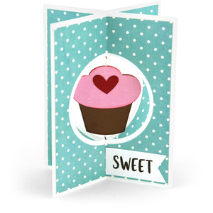 Silhouette Design Store - View Design #169801: a2 x-card cupcake