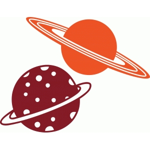 Silhouette Design Store - View Design #41301: planets