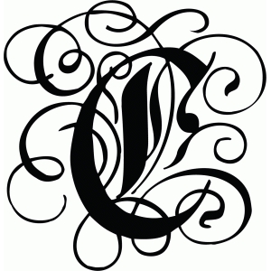 Silhouette Design Store - View Design #73681: calligraphy flourish ...