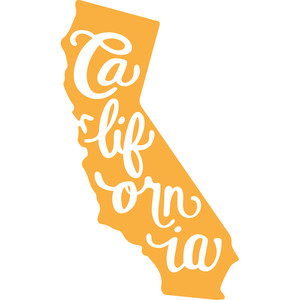 Silhouette Design Store - View Design #123452: california script