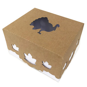 Silhouette Design Store - View Design #157552: turkey box with lid