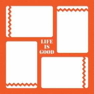 Silhouette Design Store - View Design #38882: life is good photo frame
