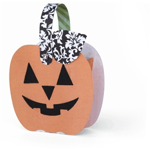Silhouette Design Store - View Design #32223: 3d jack-o-lantern treat box