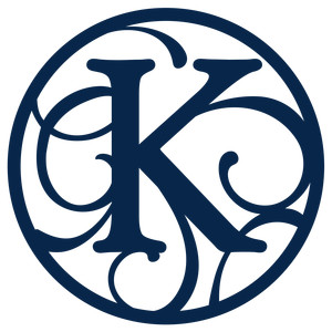 Silhouette Design Store - View Design #172033: circle flourish monogram k