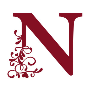 Silhouette Design Store - View Design #245833: flourish heart monogram - n