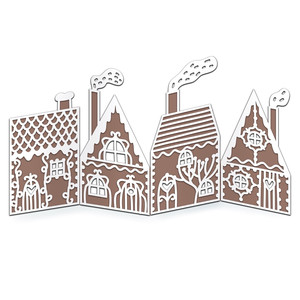 Silhouette Design Store - View Design #235573: gingerbread house ...