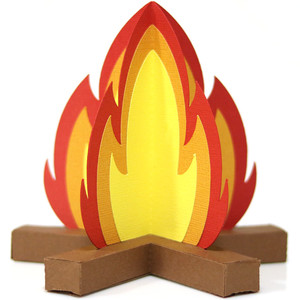 Silhouette Design Store - View Design #270554: campfire box
