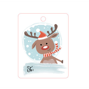 Silhouette Design Store - View Design #233374: rudolf label