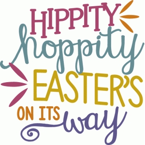Silhouette Design Store - View Design #76605: hippity hoppity easter's ...