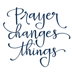 Prayer Changes Things Clip Art
