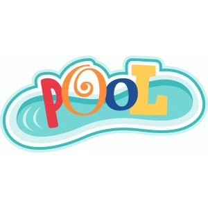 Silhouette Design Store - View Design #81355: pool title