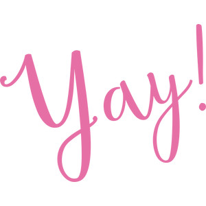 Silhouette Design Store - View Design #170017: yay! word