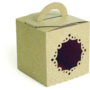 Silhouette Design Store - View Design #24547: 3d handled box - lace