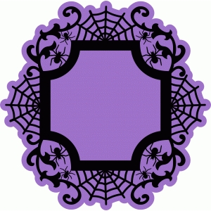 Silhouette Design Store - View Design #66267: halloween frame