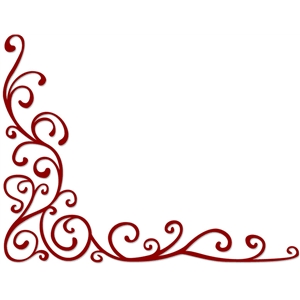 Silhouette Design Store - View Design #4597: corner flourish