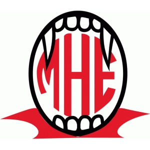 Silhouette Design Store - View Design #97928: vampire monogram teeth frame