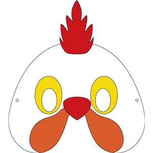 Silhouette Design Store - View Design #31958: chicken mask