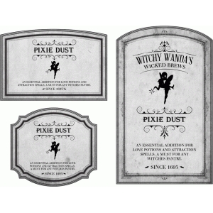 Fairy Dust Label Printable