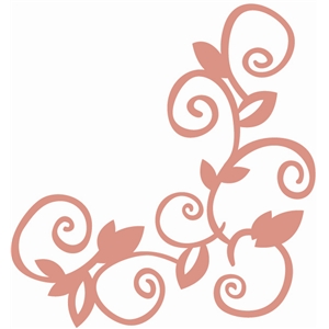 Silhouette Design Store - View Design #11719: curly corner