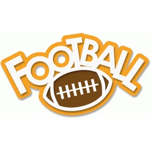 Silhouette Design Store - View Design #46029: football word art