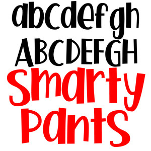 Silhouette Design Store - View Design #178159: pn smarty pants
