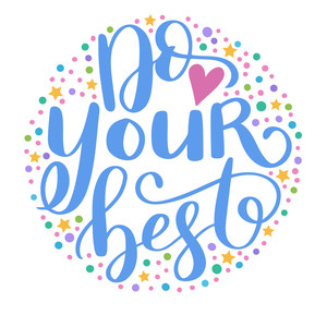 Silhouette Design Store - View Design #208769: do your best