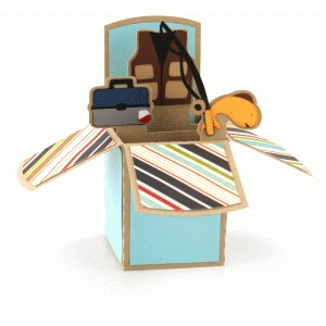 Silhouette Design Store - View Design #60669: fishing box card